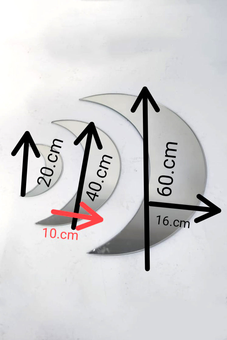 Crescent Mirrors – ProppedUpRentals