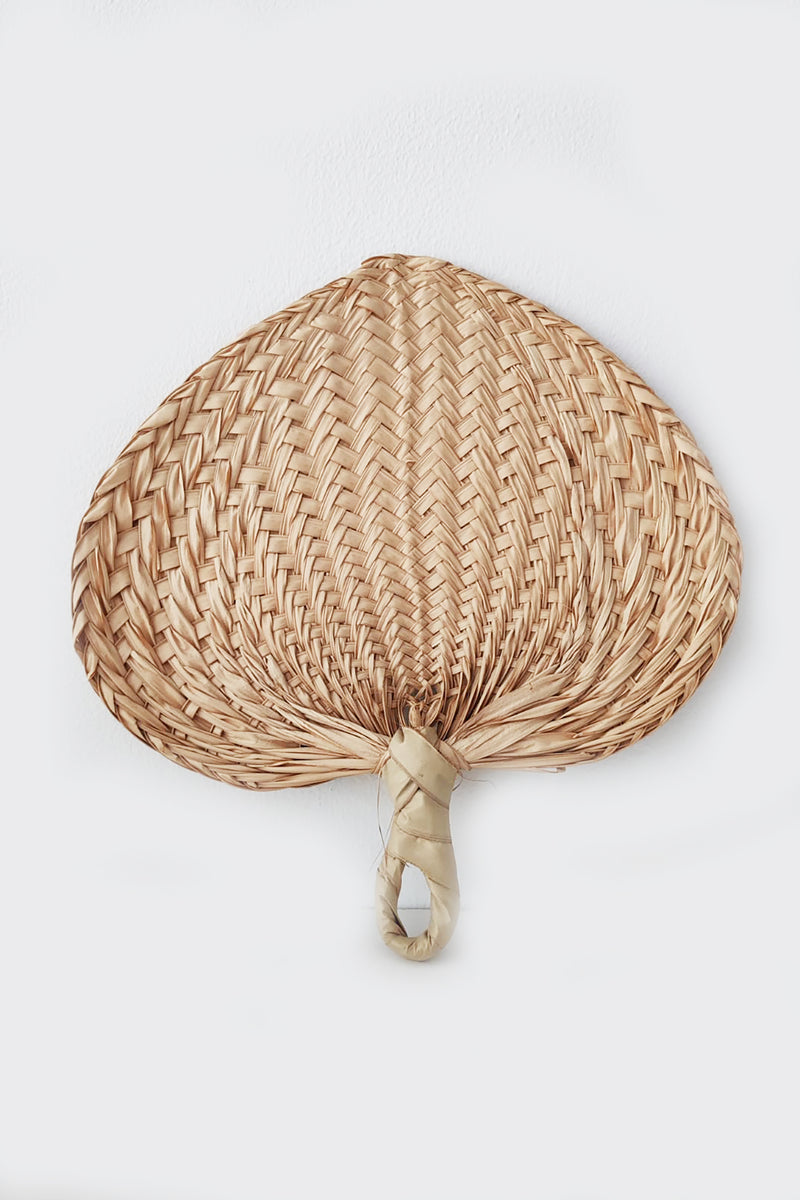 Small Abaniko Woven Hand Fan – ProppedUpRentals