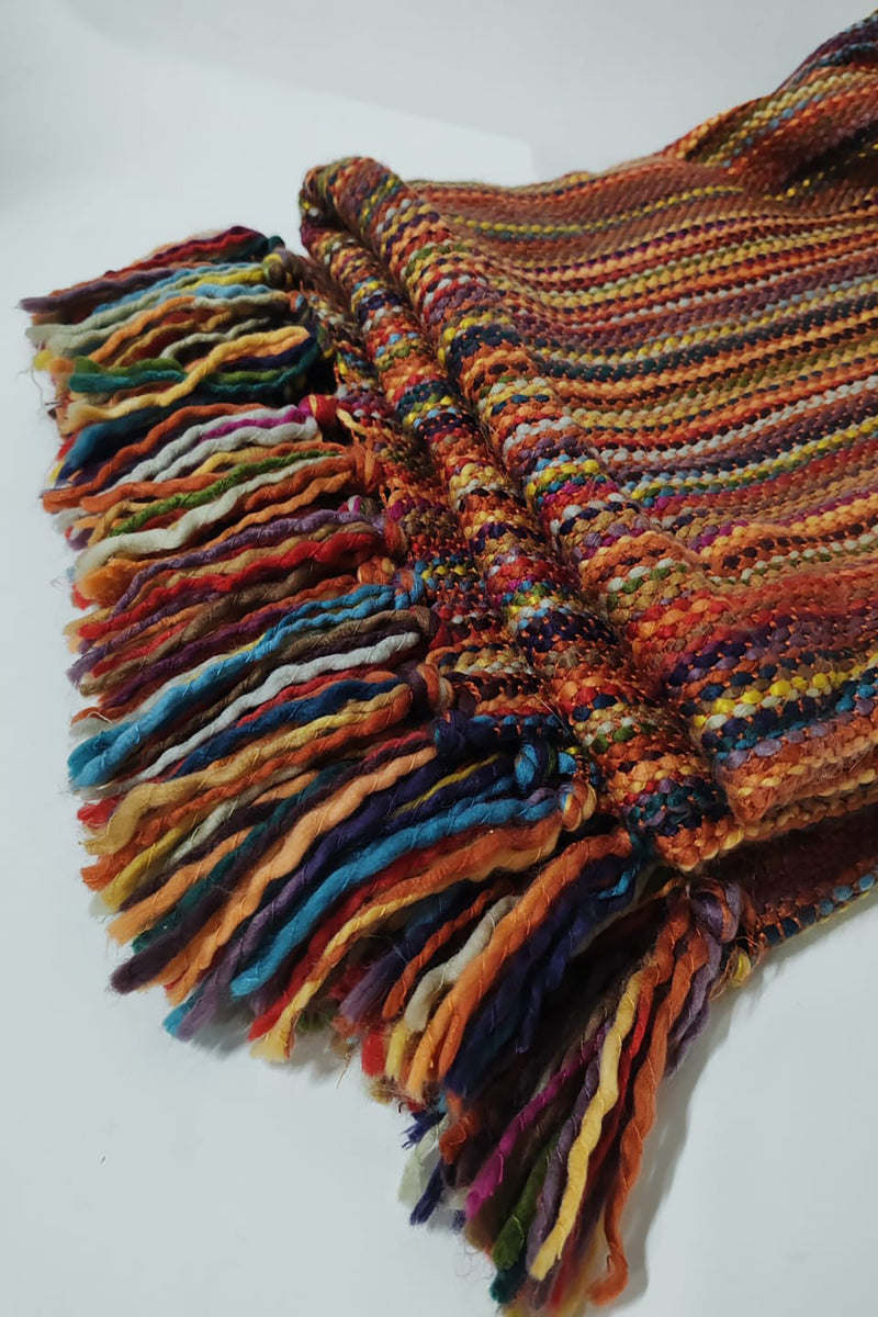 Multi Color Throw Blanket – ProppedUpRentals