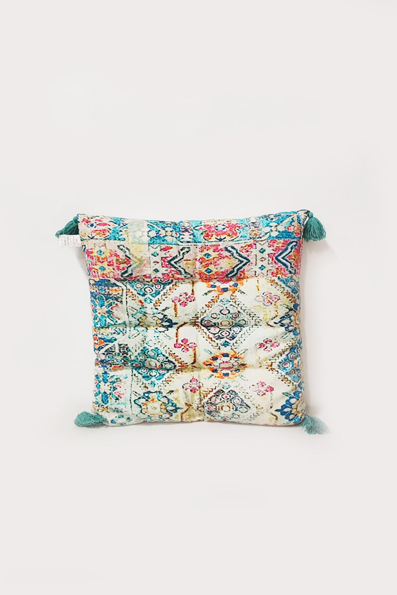 Medium Arabic Floor Cushion (55x55) – ProppedUpRentals