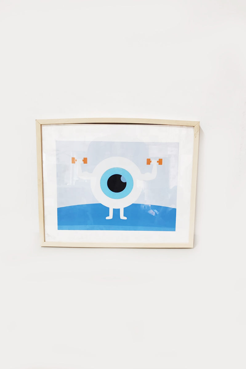 Clinic Wall Artwork with Frame – ProppedUpRentals