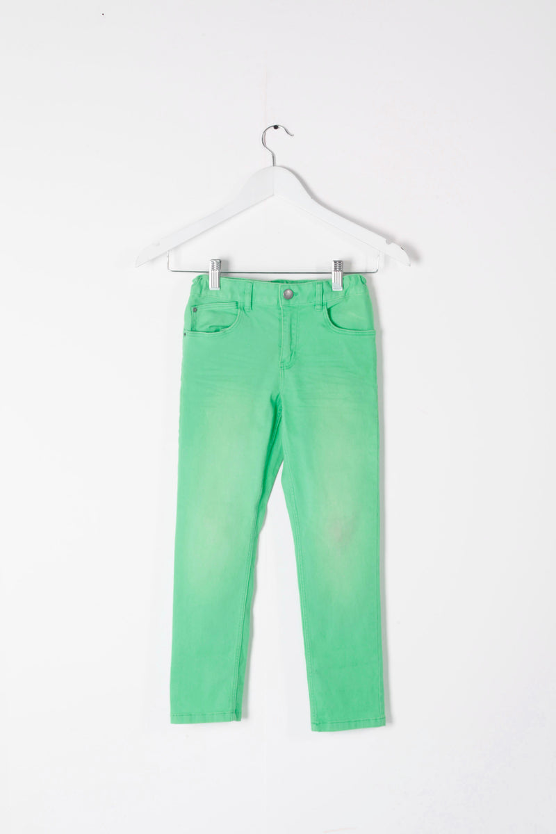 Girls Bright Green Jeans – ProppedUpRentals