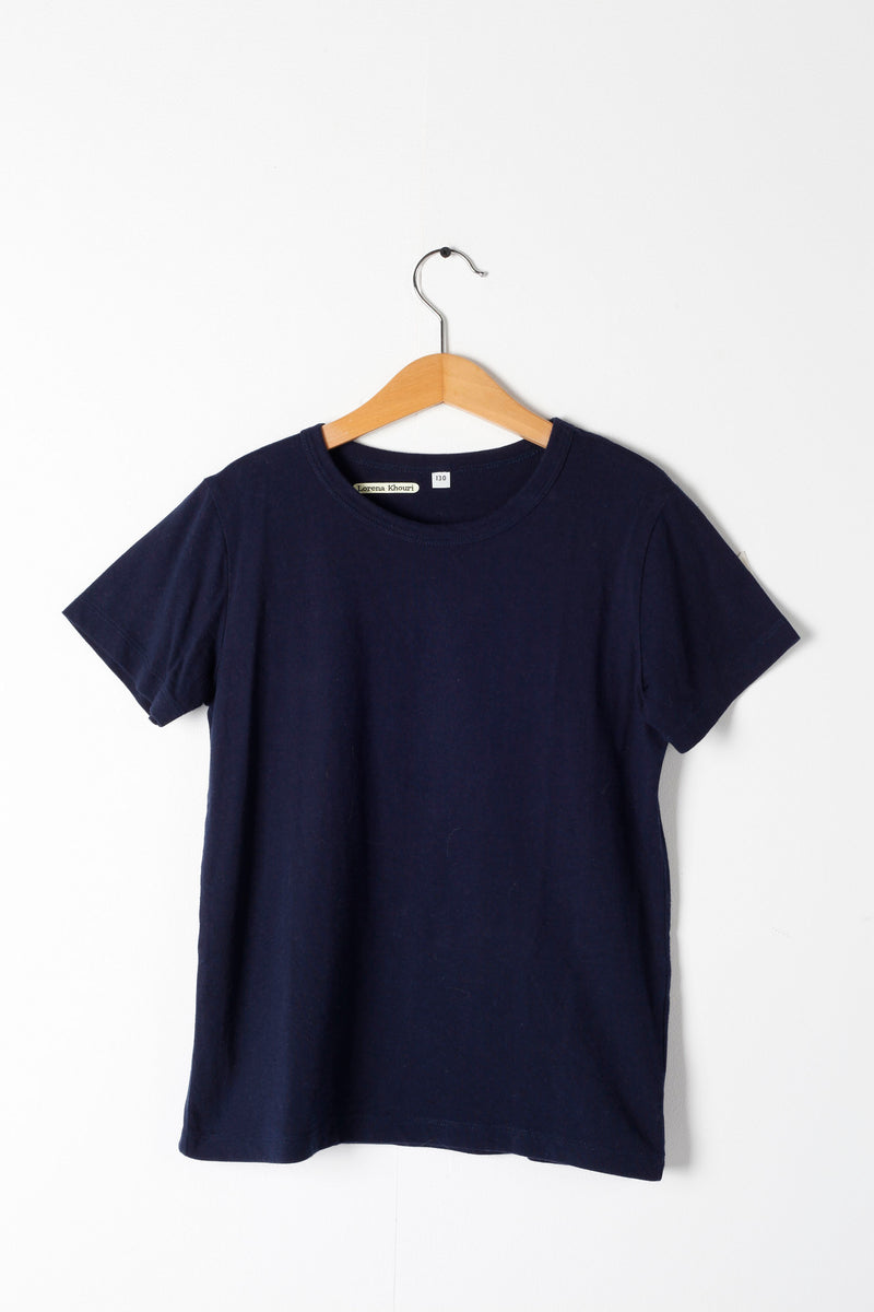 Girls Navy Blue Tshirt – ProppedUpRentals