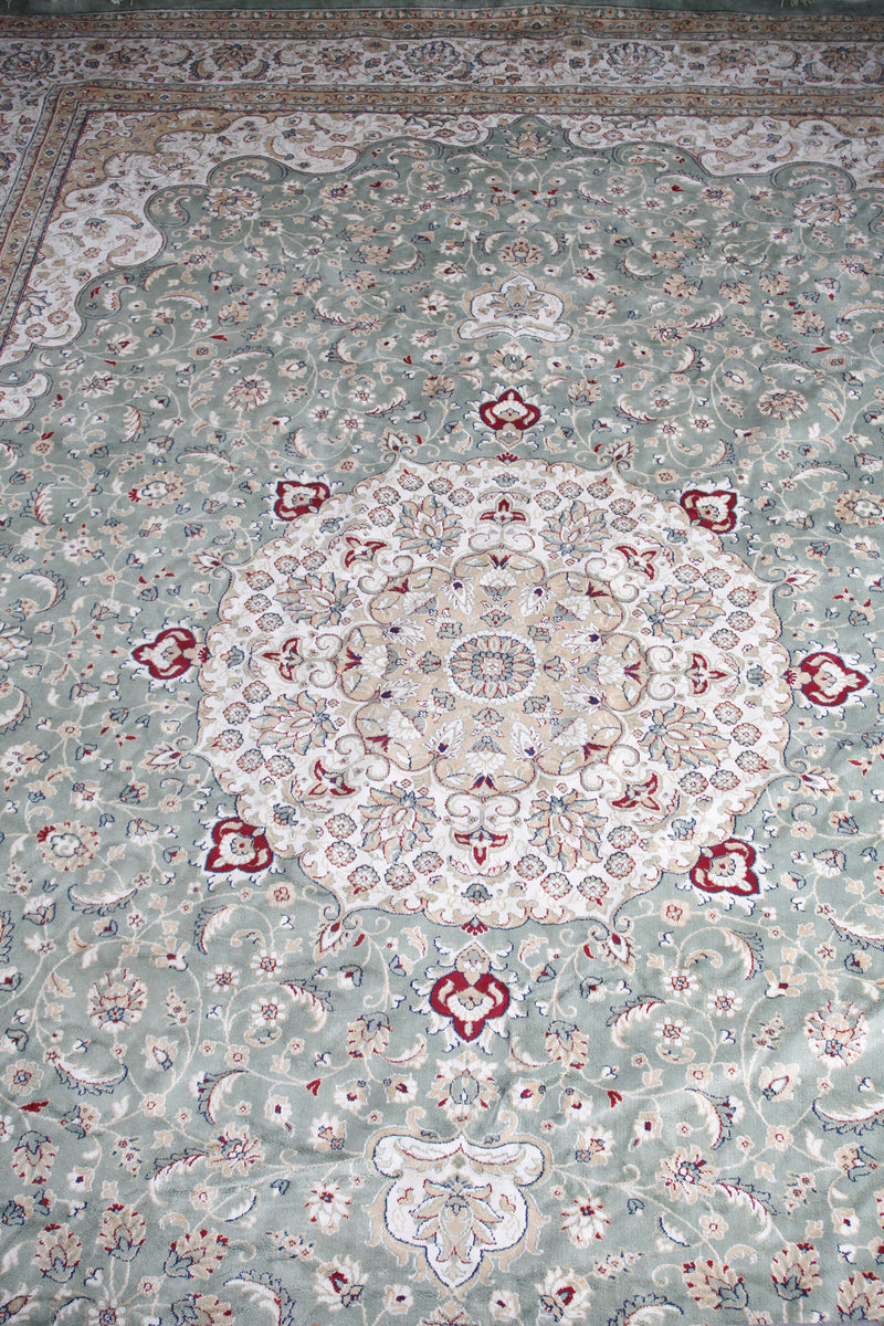 Large Arabesque Printed Rug (280cm x 380cm) – ProppedUpRentals