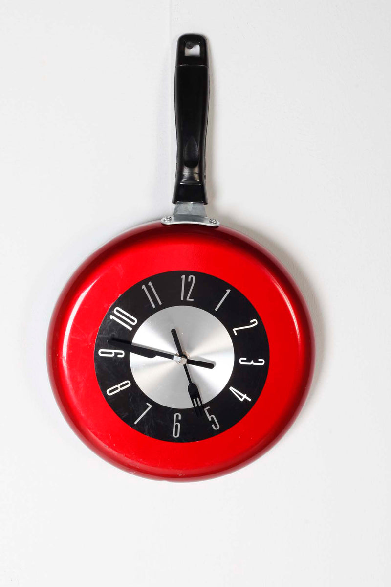 FRYING PAN CLOCK – ProppedUpRentals