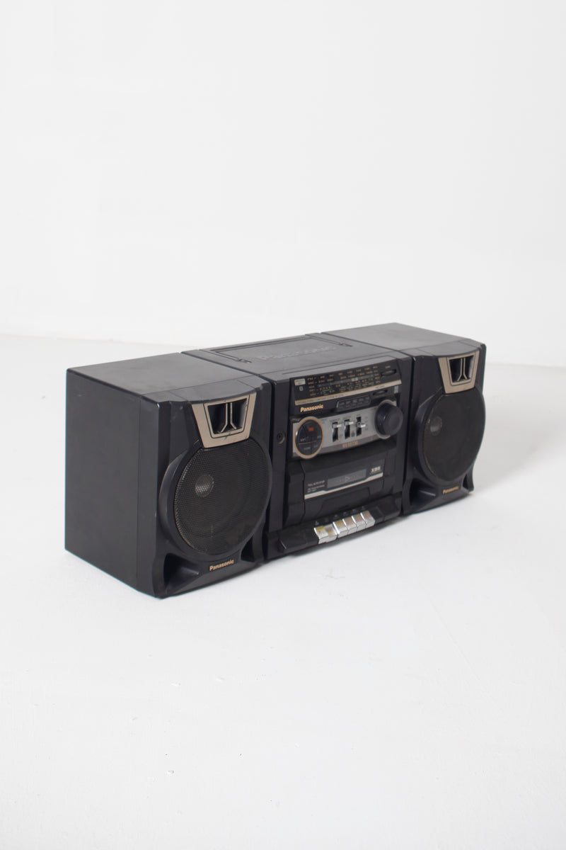 Vintage Tape Player Hi-Fi Boombox – ProppedUpRentals