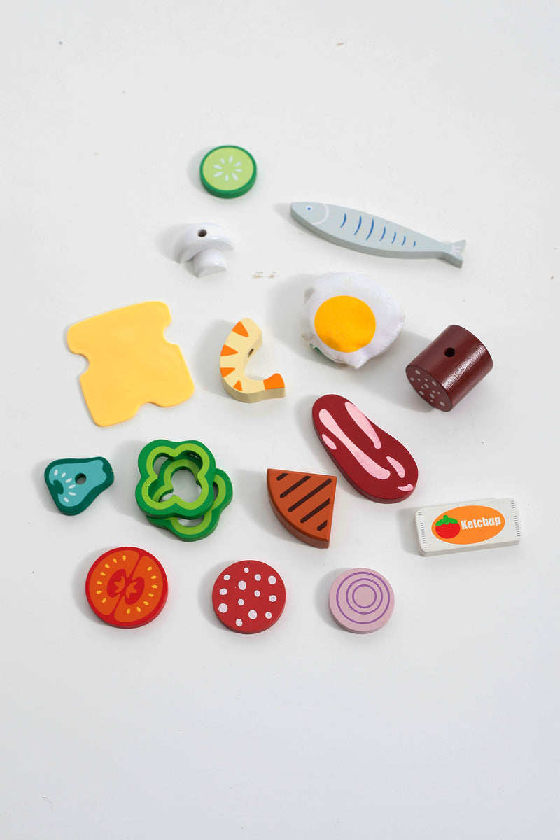 Kids Faux Food Set – ProppedUpRentals